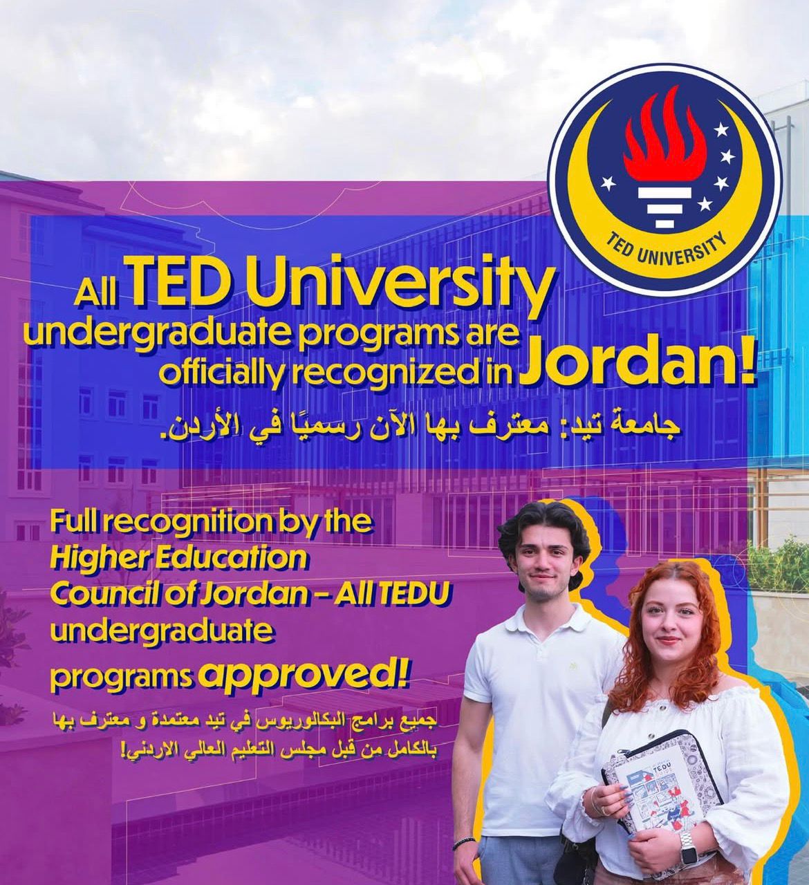 TED University’s Undergraduate Programs Approved by the Higher ...